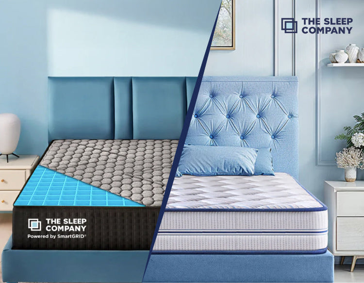 SmartGRID Orthopedic Mattress vs Global Brands | Best Spine Support