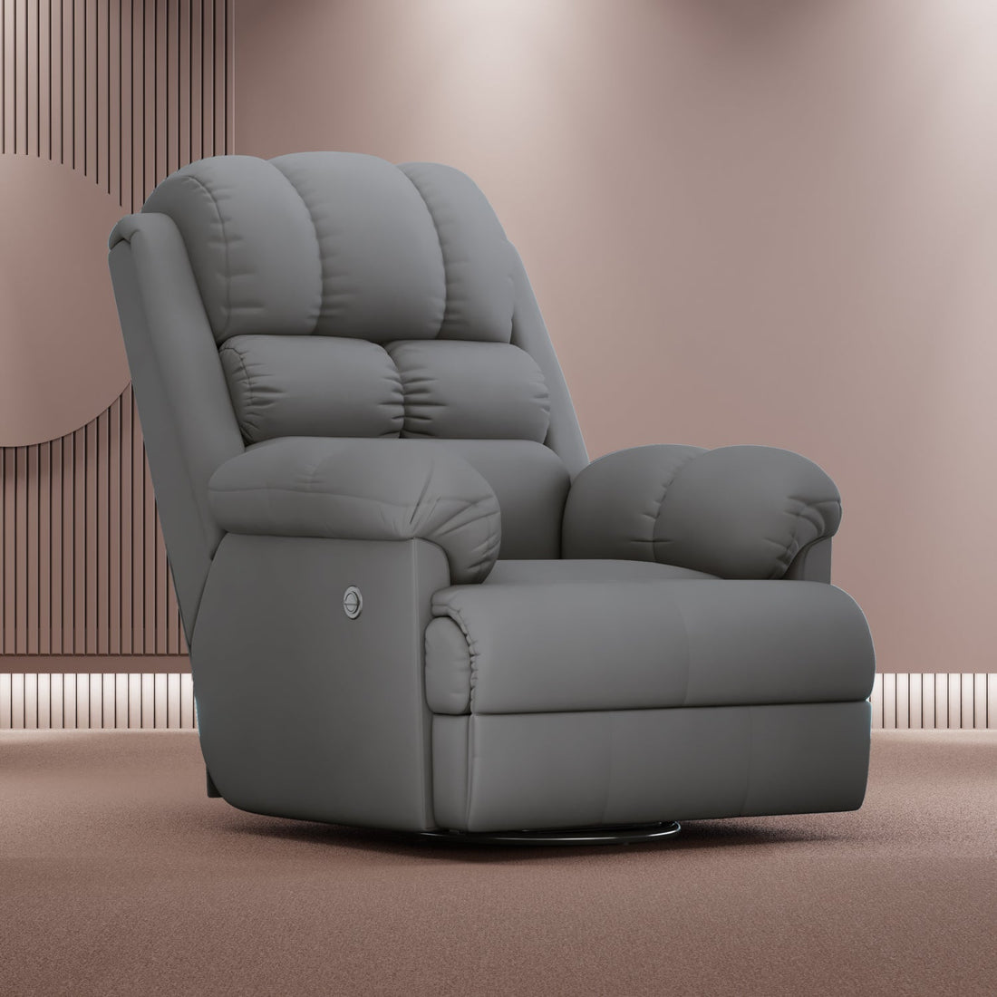 Single Recliner Sofa - Buy Luxe Motorised Recliner Sofa Online – The ...