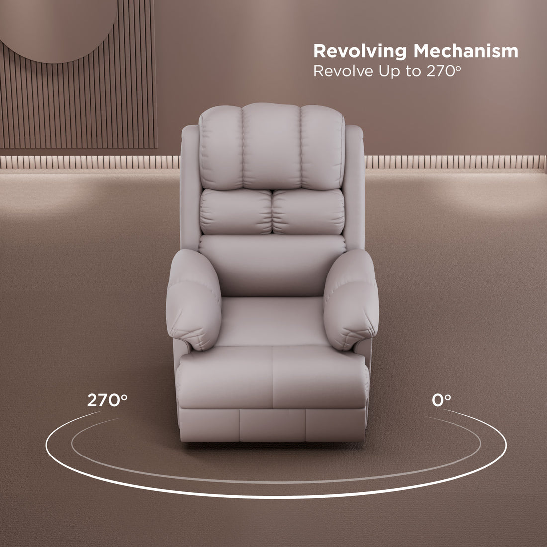Single Recliner Sofa - Buy Luxe Motorised Recliner Sofa Online – The ...