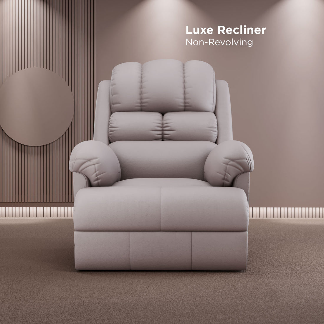 Single Recliner Sofa - Buy Luxe Motorised Recliner Sofa Online – The ...