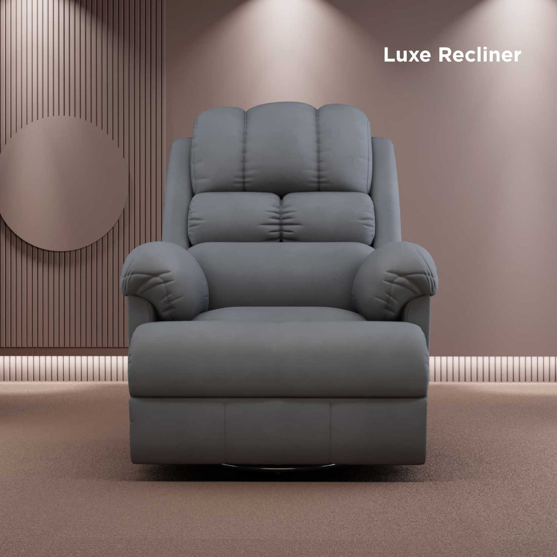 Single Recliner Sofa - Buy Luxe Motorised Recliner Sofa Online – The ...