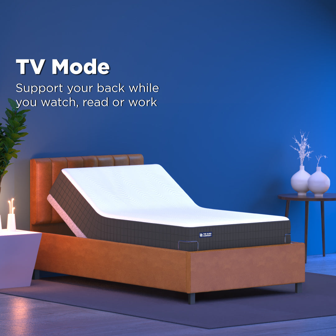 Buy Smart Recliner Bed with Denver Leather Frame online – The Sleep Company